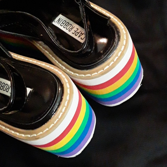 Cape Robbin | Shoes | Womens Cape Ribbon Platform Sandals | Poshmark